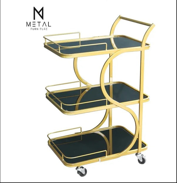 3 teir metal trolley – Metal Furniture