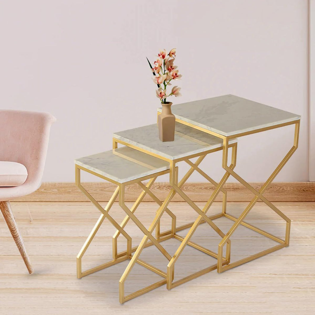 Nesting tables price in Pakistan - Metal Furniture